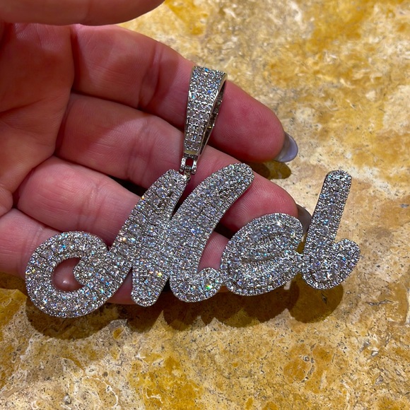 Mel | Jewelry | Large Mel Name Plate Unmarked Assuming Its Costume And ...